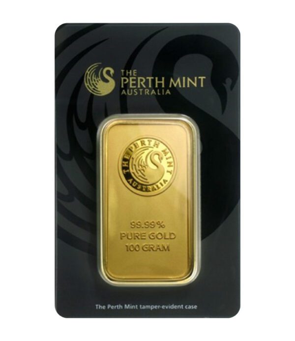 Buy 100 Gram Perth Mint Gold Bar - US BULLION ESTATE